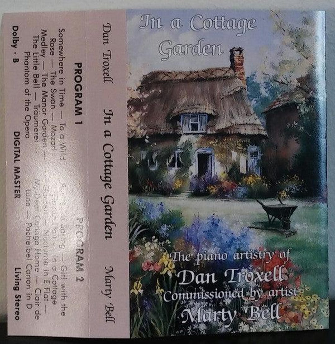 Dan Troxell in A Cottage Garden cassette VG - Etsy