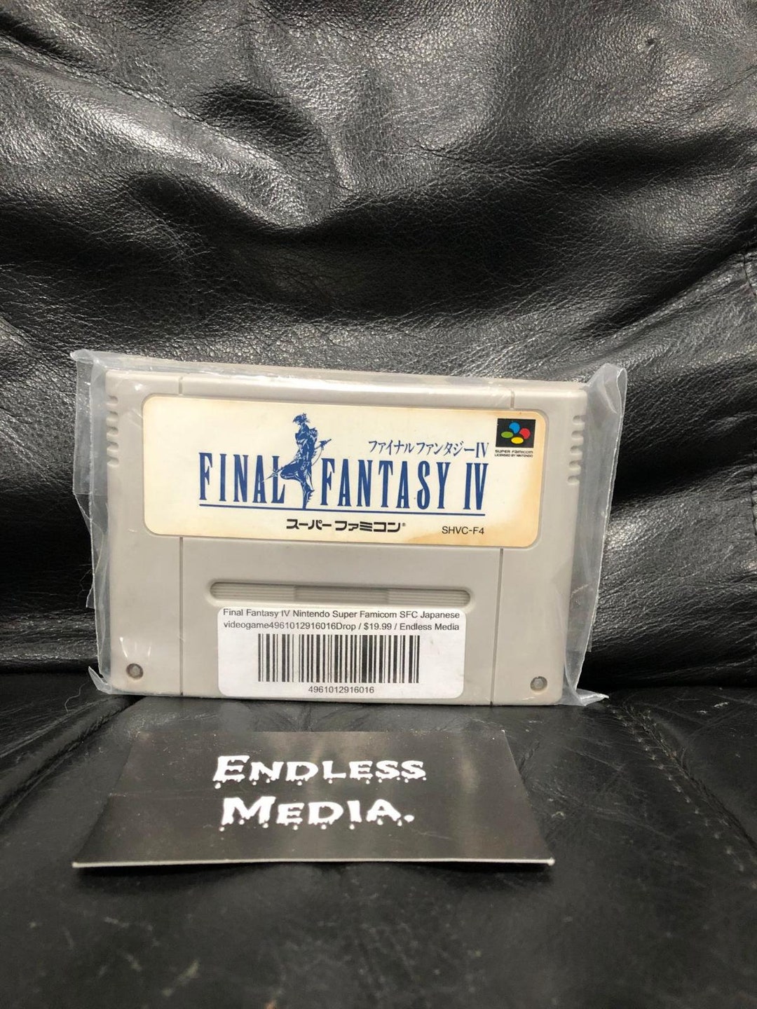 Final Fantasy IV Nintendo Super Famicom Loose Video Game - Etsy