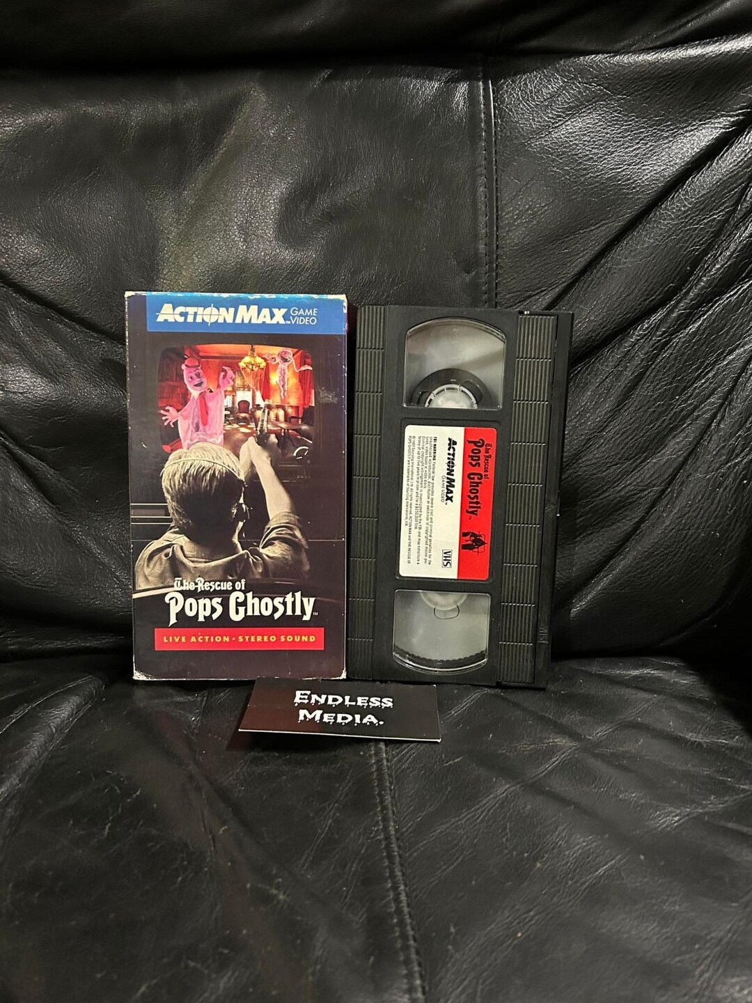 Rescue of Pops Ghostly Worlds of Wonder Action Max Item and Box Video ...