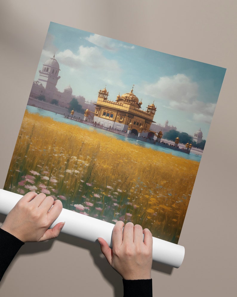 Darbar Sahib Sikh Art Golden Temple Download Sikh Art Painting Digital ...