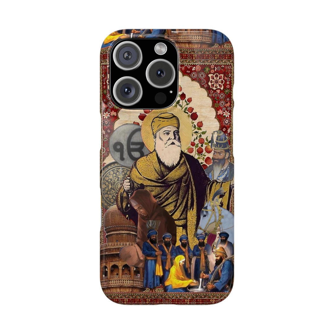 Guru Nanak Dev | Guru Gobind Ji | Khalsa | Sikh Raj Mobile Cover ...