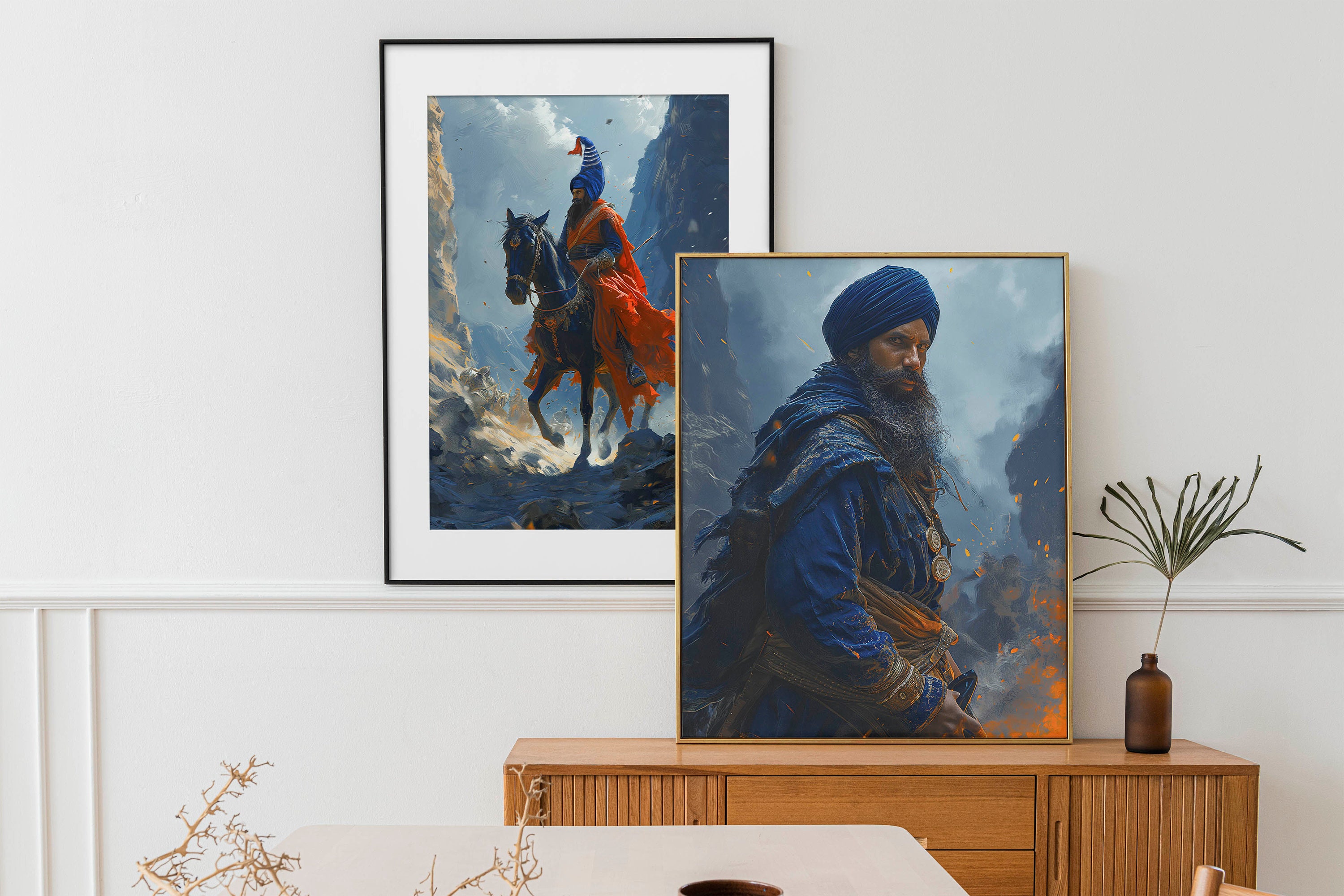 3 Akaali Sikh Sikh Warriors battlefield Sikh Art Painting Digital Sikh ...