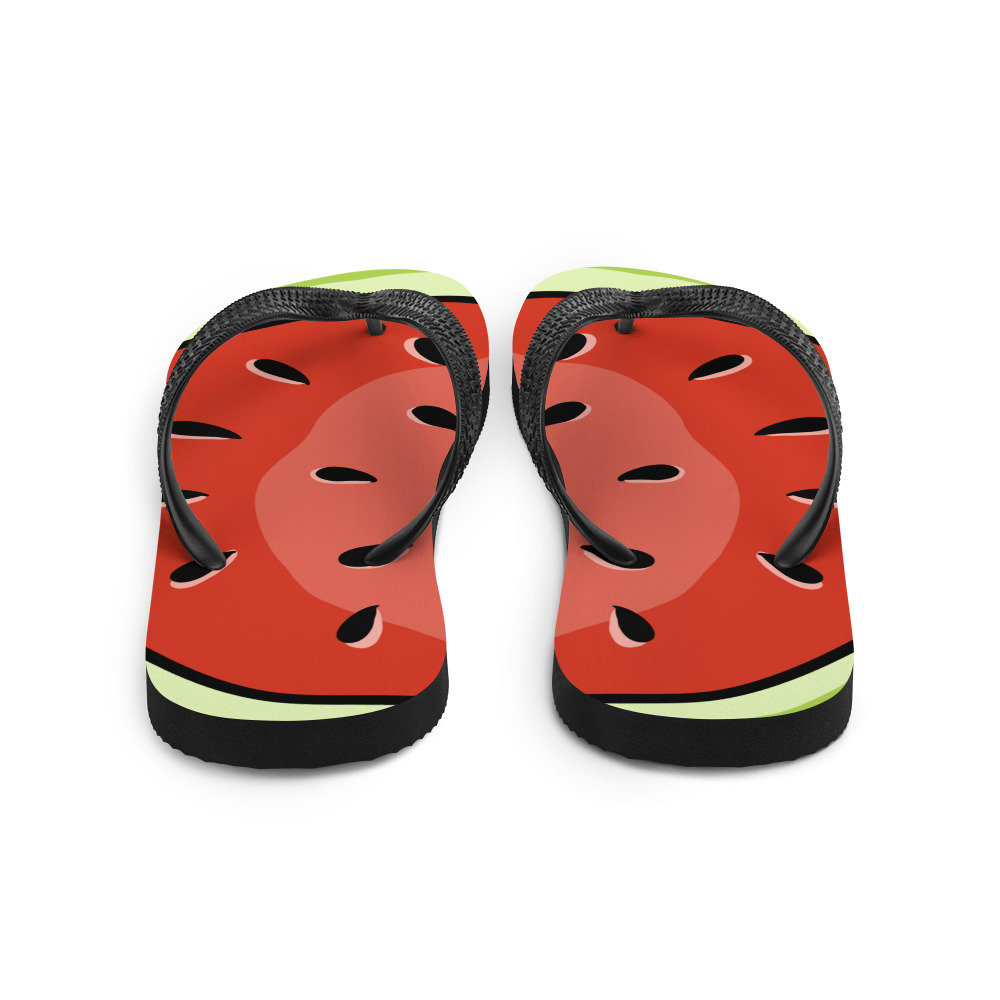 Watermelon Flip Flops Watermelon Sandals Watermelon - Etsy