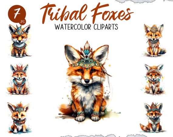 Tribal Fox Art