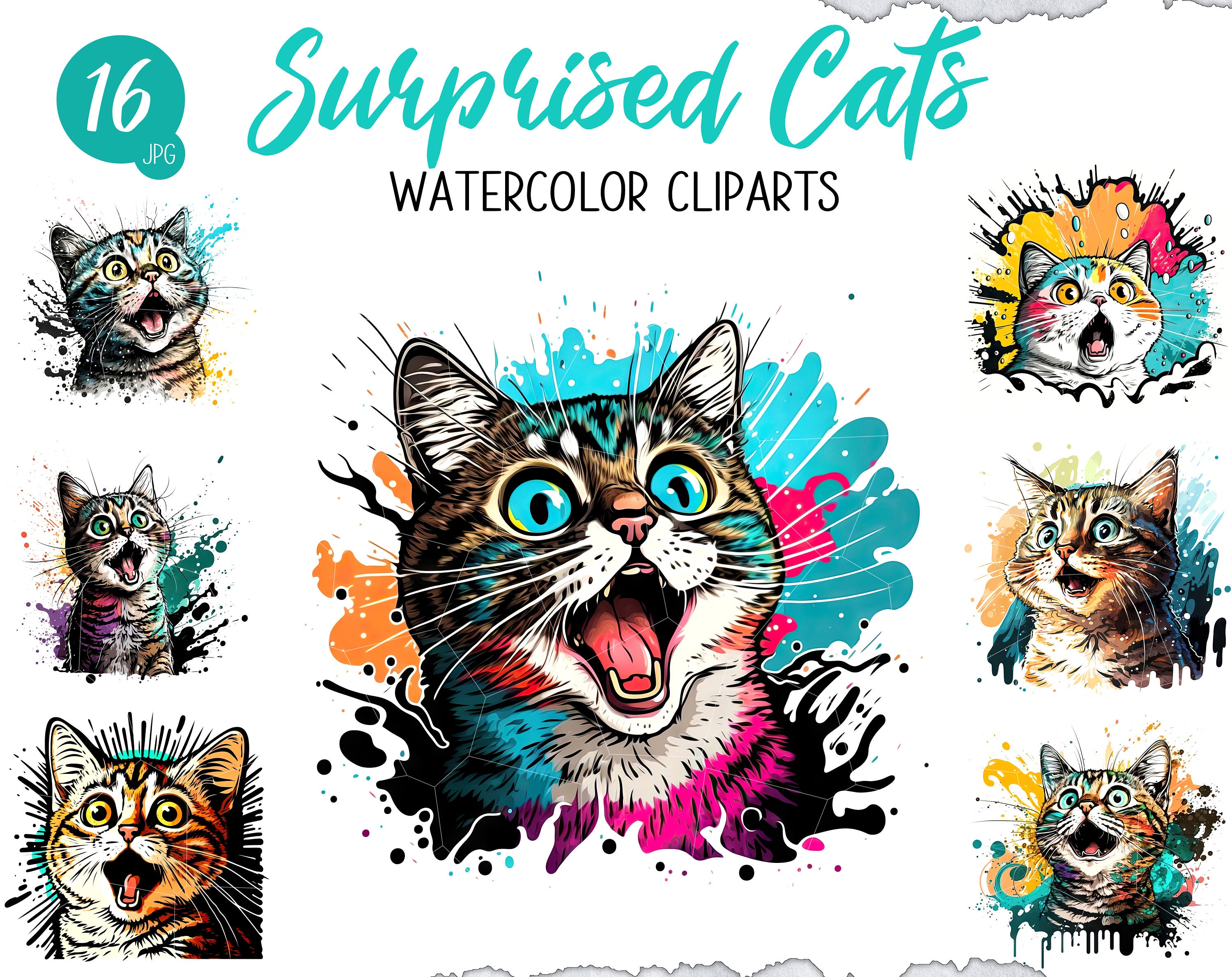 Surprised People Clipart To Print