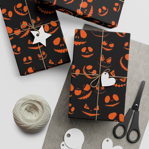 Spooky Wrapping Paper - Etsy