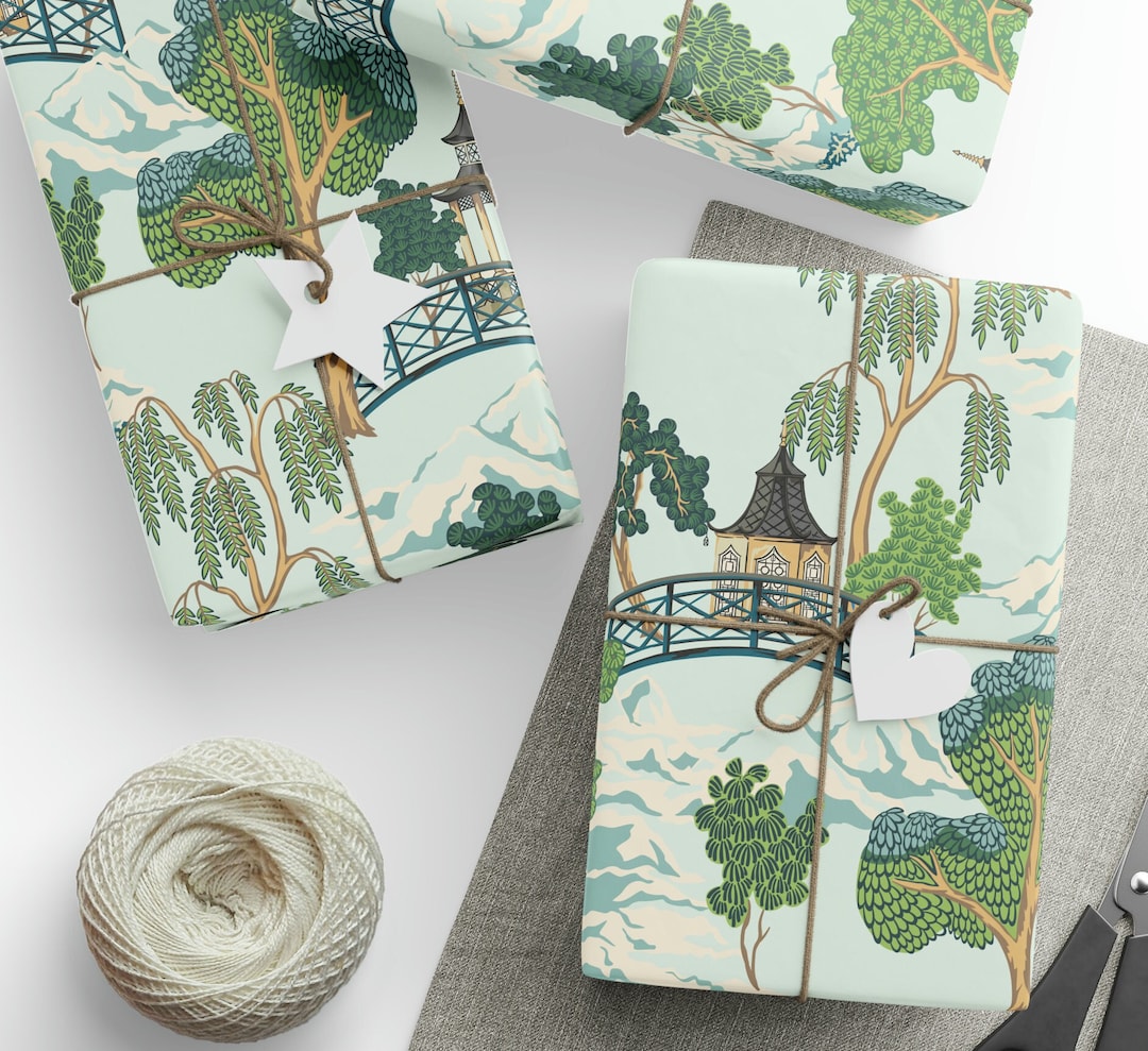 Mt. Fuji Japanese Wrapping Paper: Elegant Gift Wrap - Etsy
