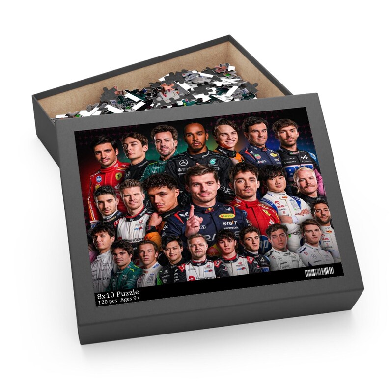 Puzzle Game for Formula 1 Fans, Race Car Driver Jigsaw, Motorsport ...