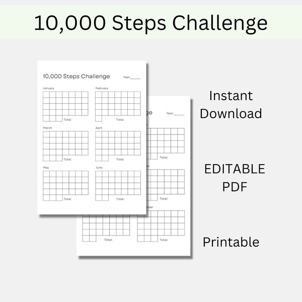 Walking Chart Printable - Etsy