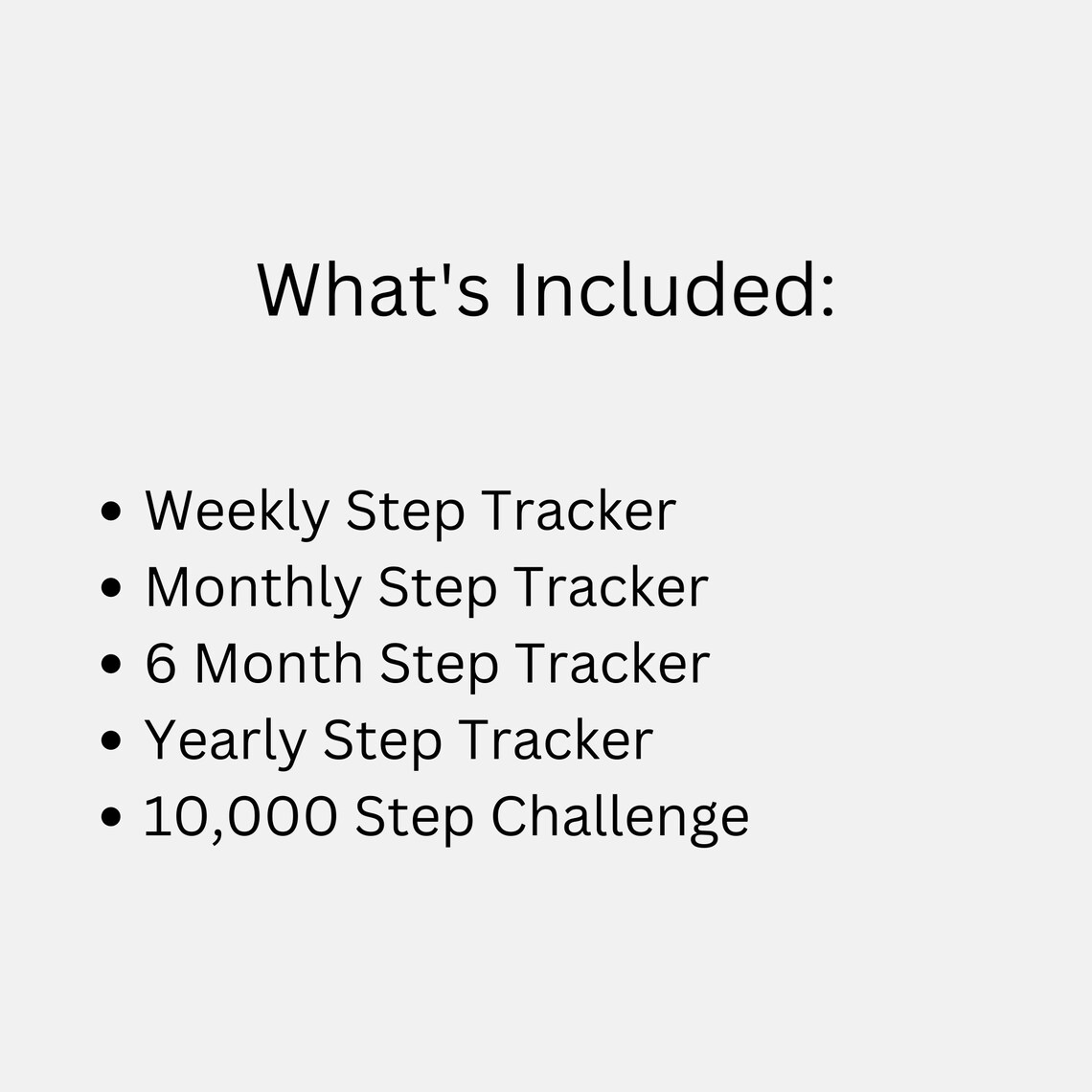 Step Tracker Printable Template Bundle, Step Log, Walking Journal ...
