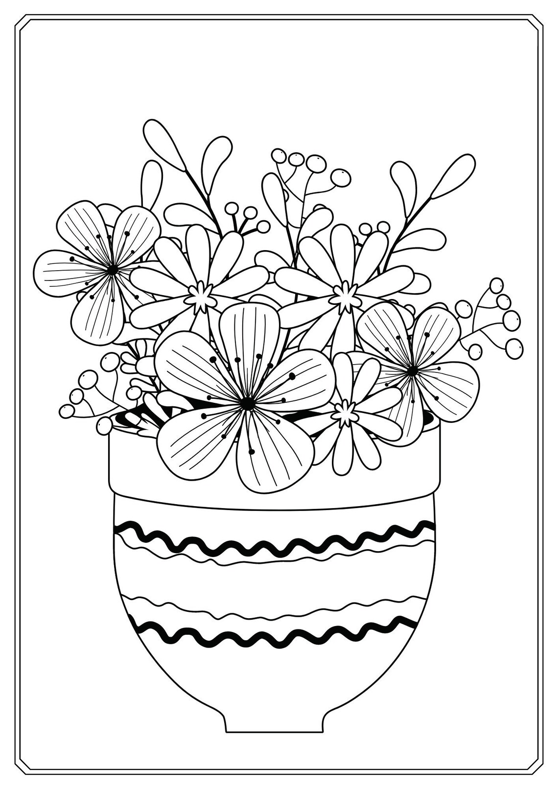 Serene Strokes: Adult Coloring Pages for Tranquil Moment - Etsy