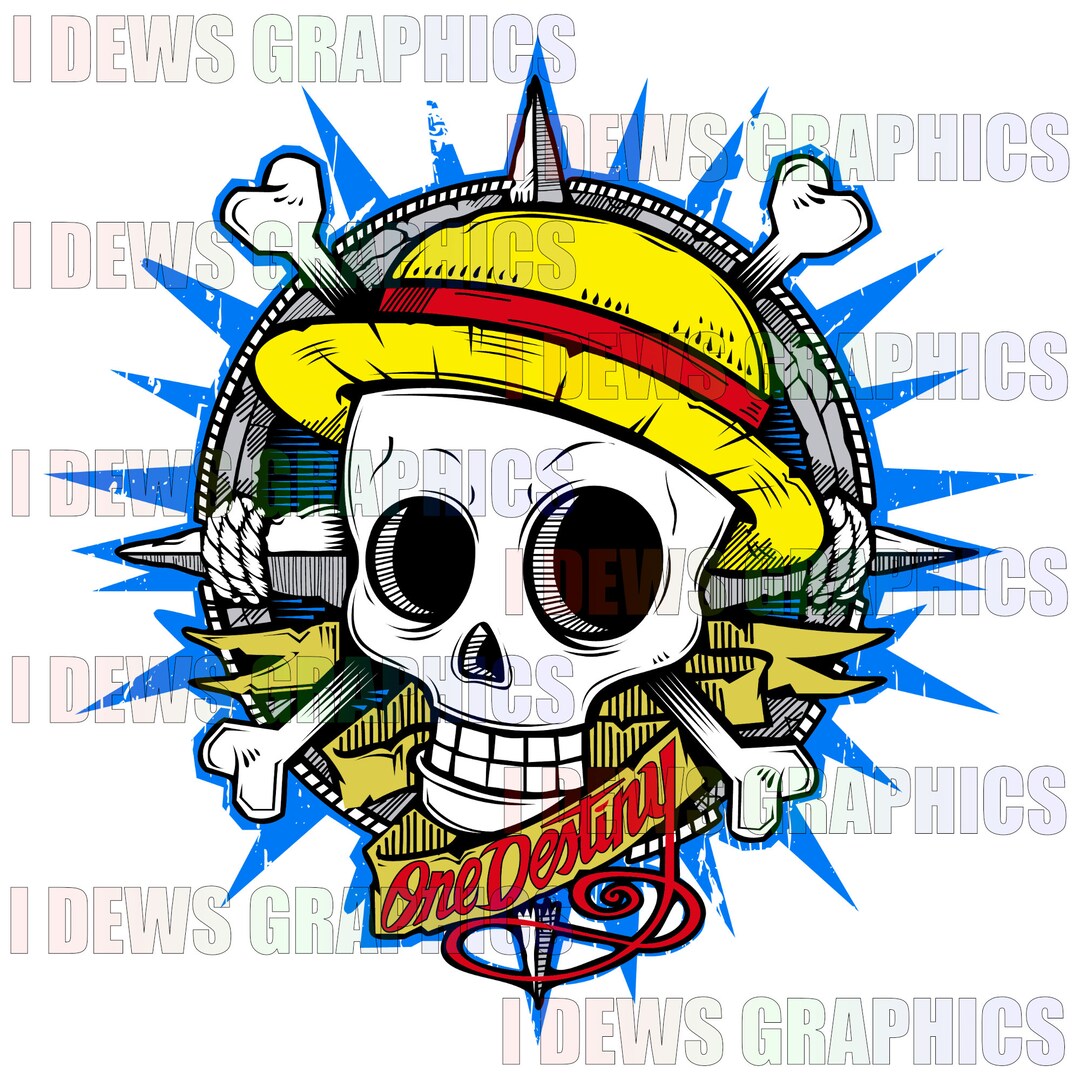 One Piece Design, Instant Download, Editable Files - Etsy