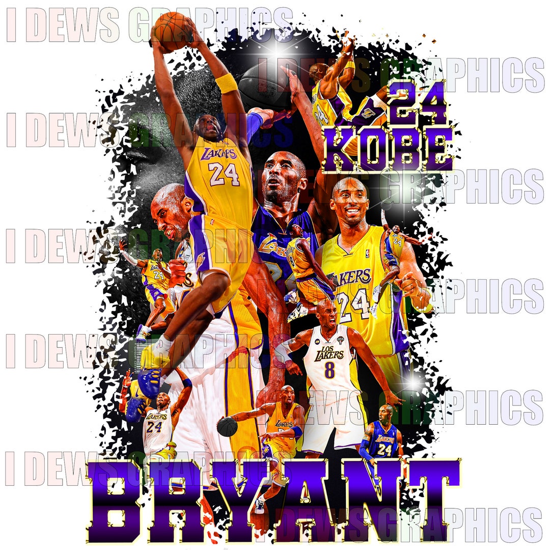 Kobe Bryant Design, Instant Download - Etsy Australia