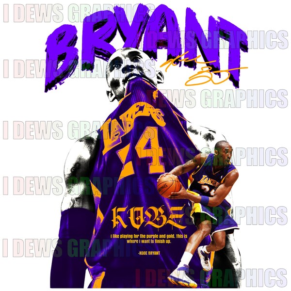 Kobe Bryant - Etsy
