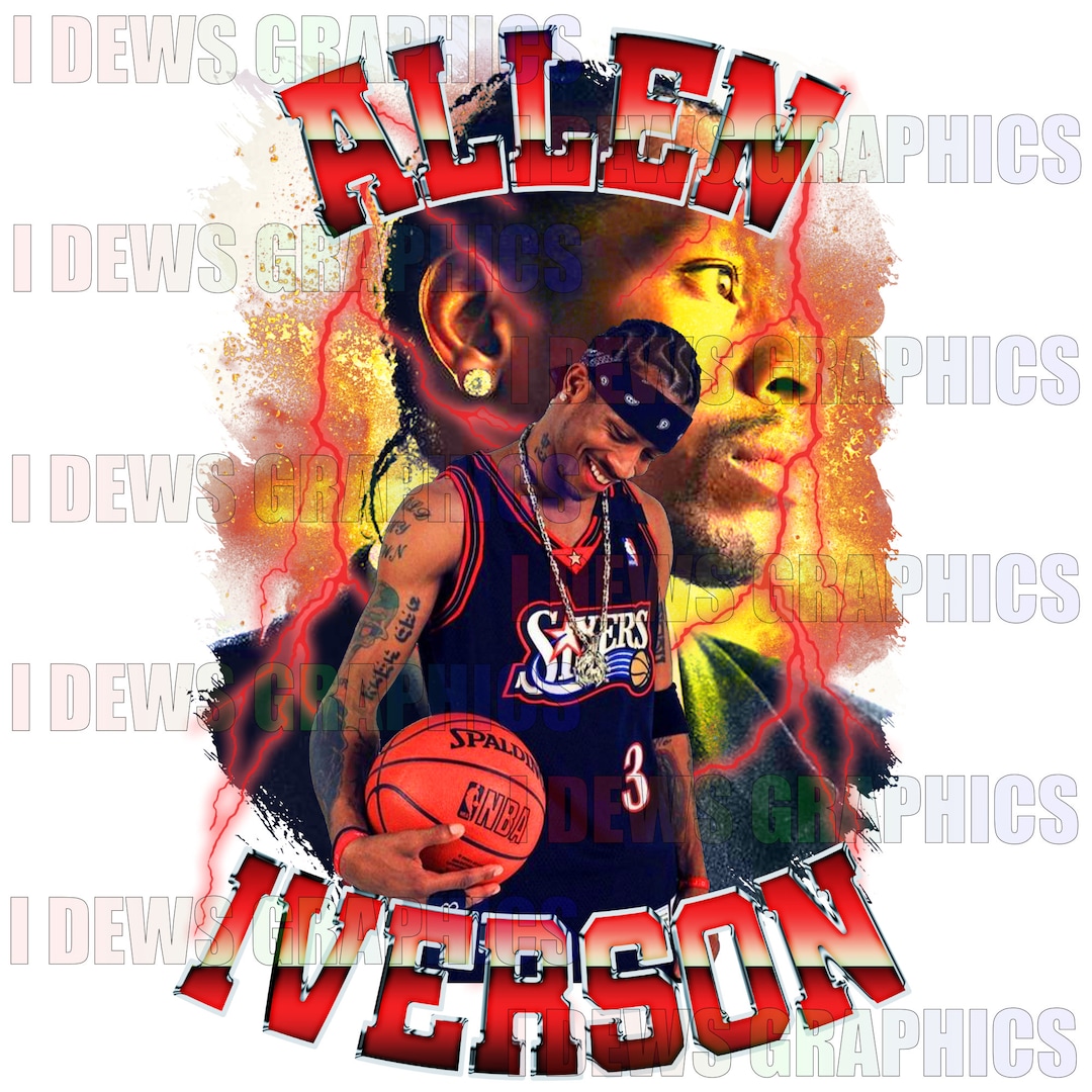 Allen Iverson Designs , Instant Download - Etsy