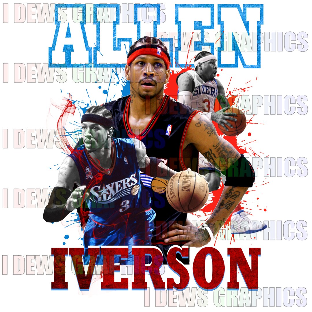 Allen Iverson Designs , Instant Download - Etsy
