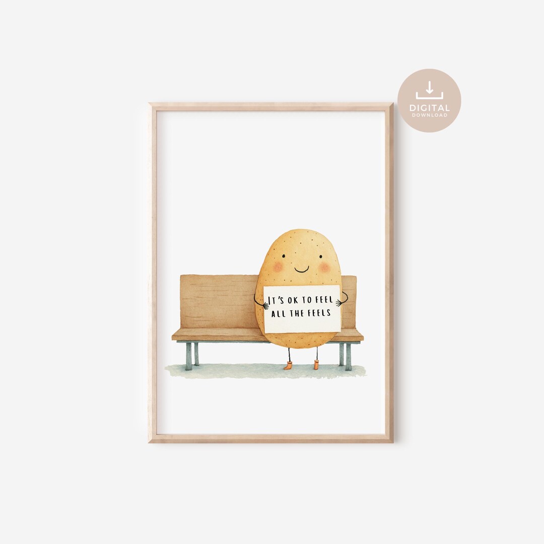 Positive Potato Printable, Emotional Support Classroom Playroom ...