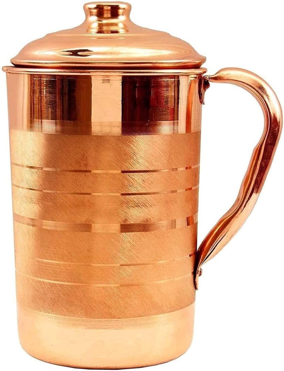 Treegoart Copper Jug, Pure Copper Tamba Water Jug, Storage Water ...