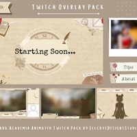 Animated Just Chatting Screen, Lobby Screen, Twitch Chat Overlay ...