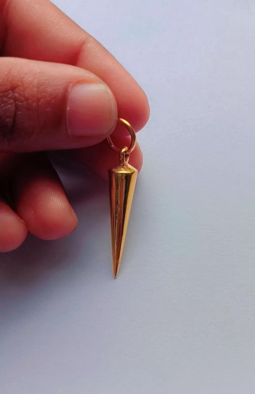 Beautiful 925 Sterling Silver Pendulum Charm Pendant, Designer Pendulum ...