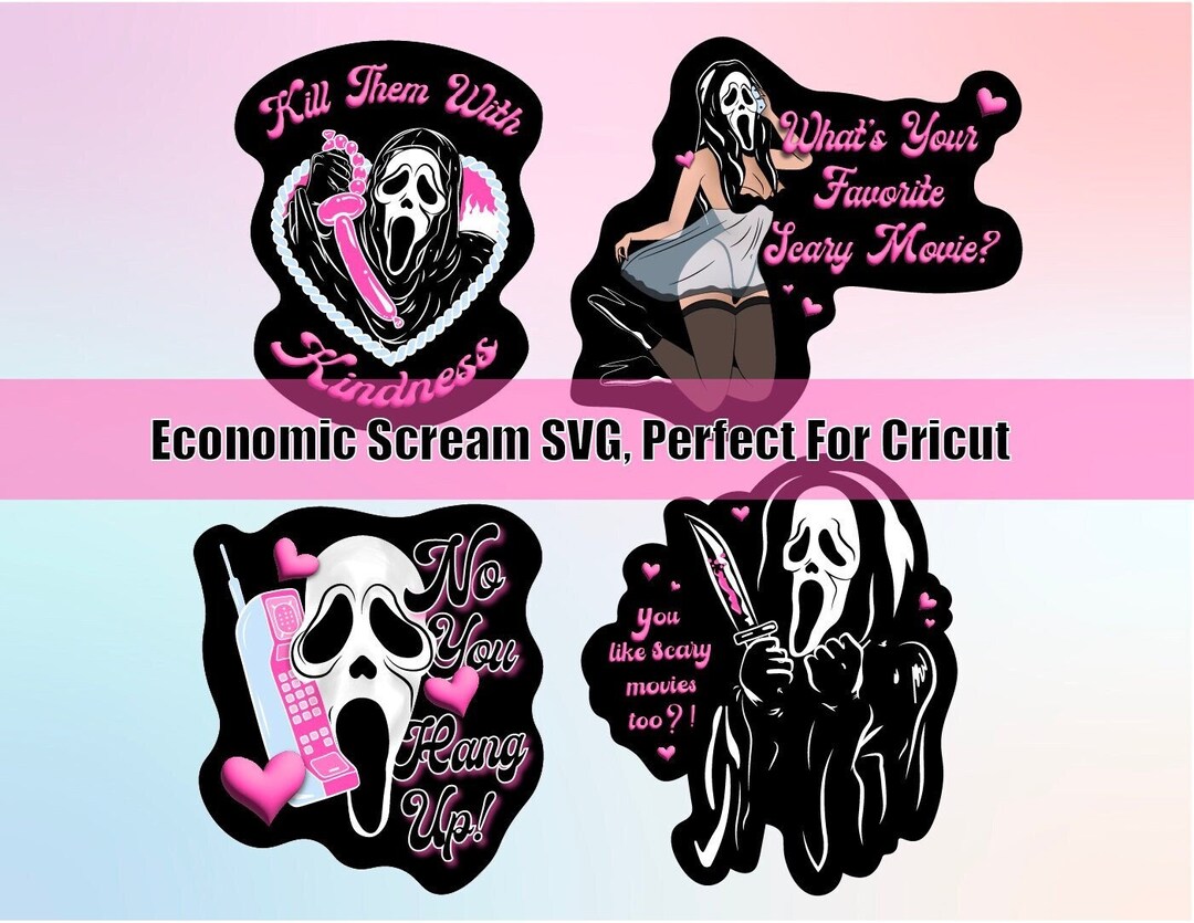 Scream Svg Spooky Vibes Halloween Svg Horror Svg Halloween - Etsy