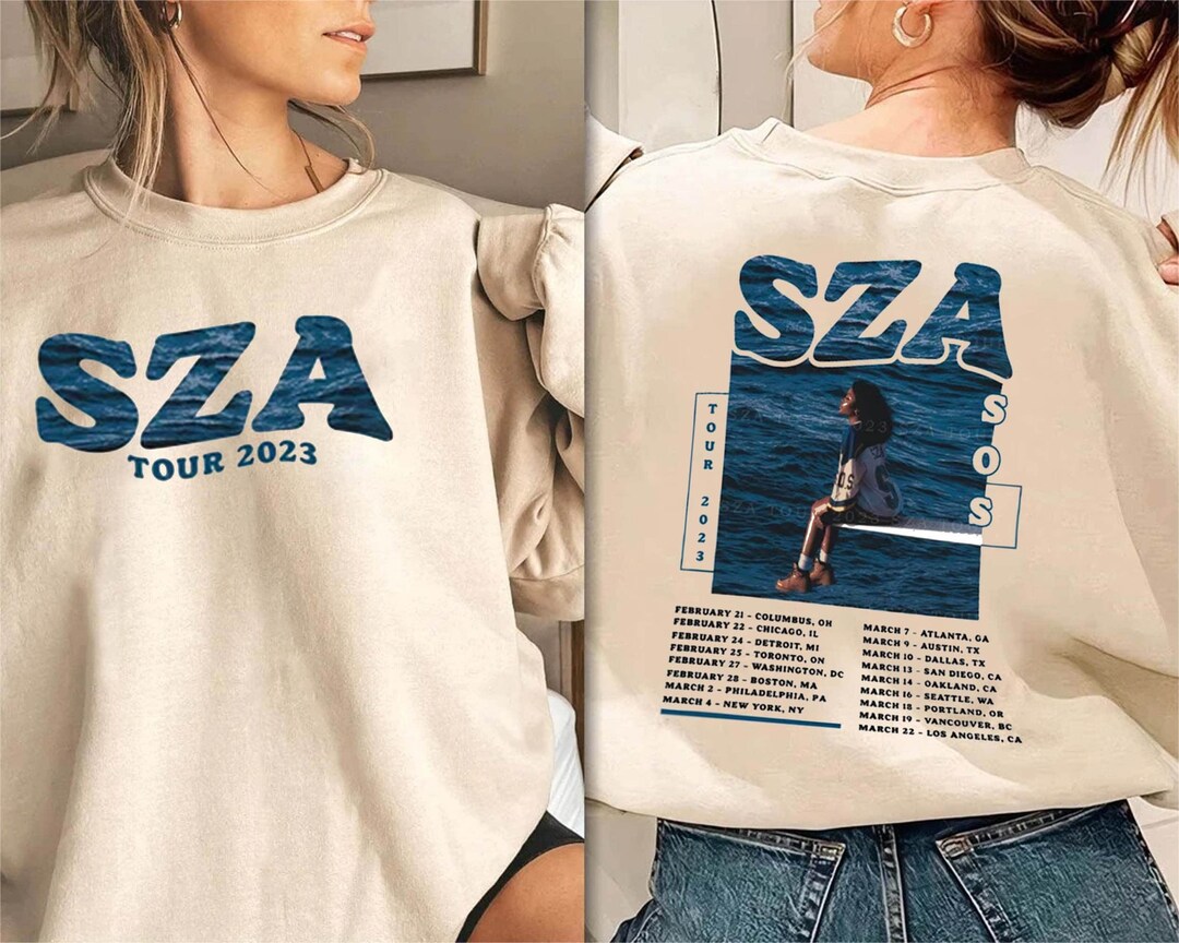Retro Vintage SZA Two Side Shirt Sza Sos Shirt - Etsy