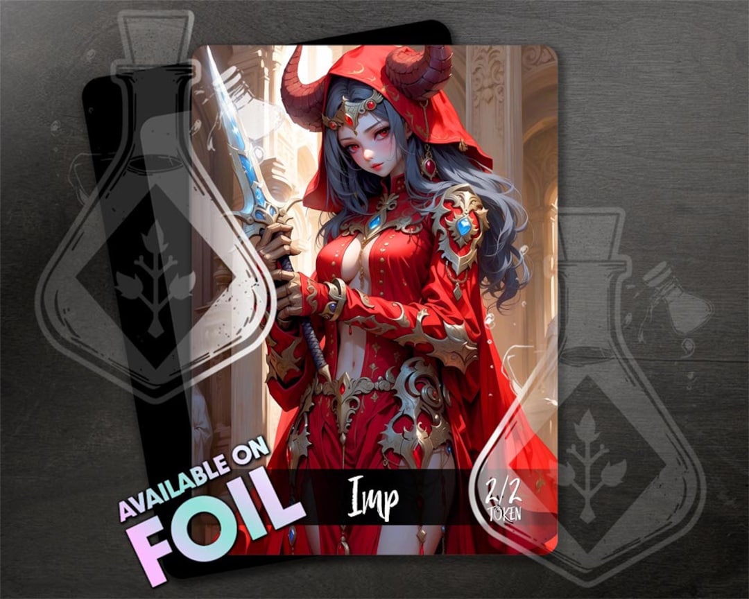 IMP Token for TCG - Full Custom Art - Scarlet Mischief-maker: Stunning ...