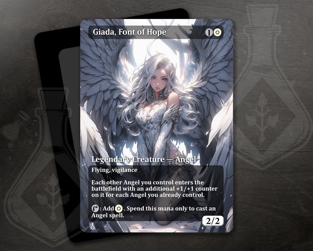 Giada, Font of Hope Amazing Alternate Full Custom Art Gorgeus White ...