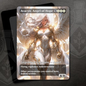 Avacyn Angel of Hope Gorgeous Alternate Full Custom Art - Etsy