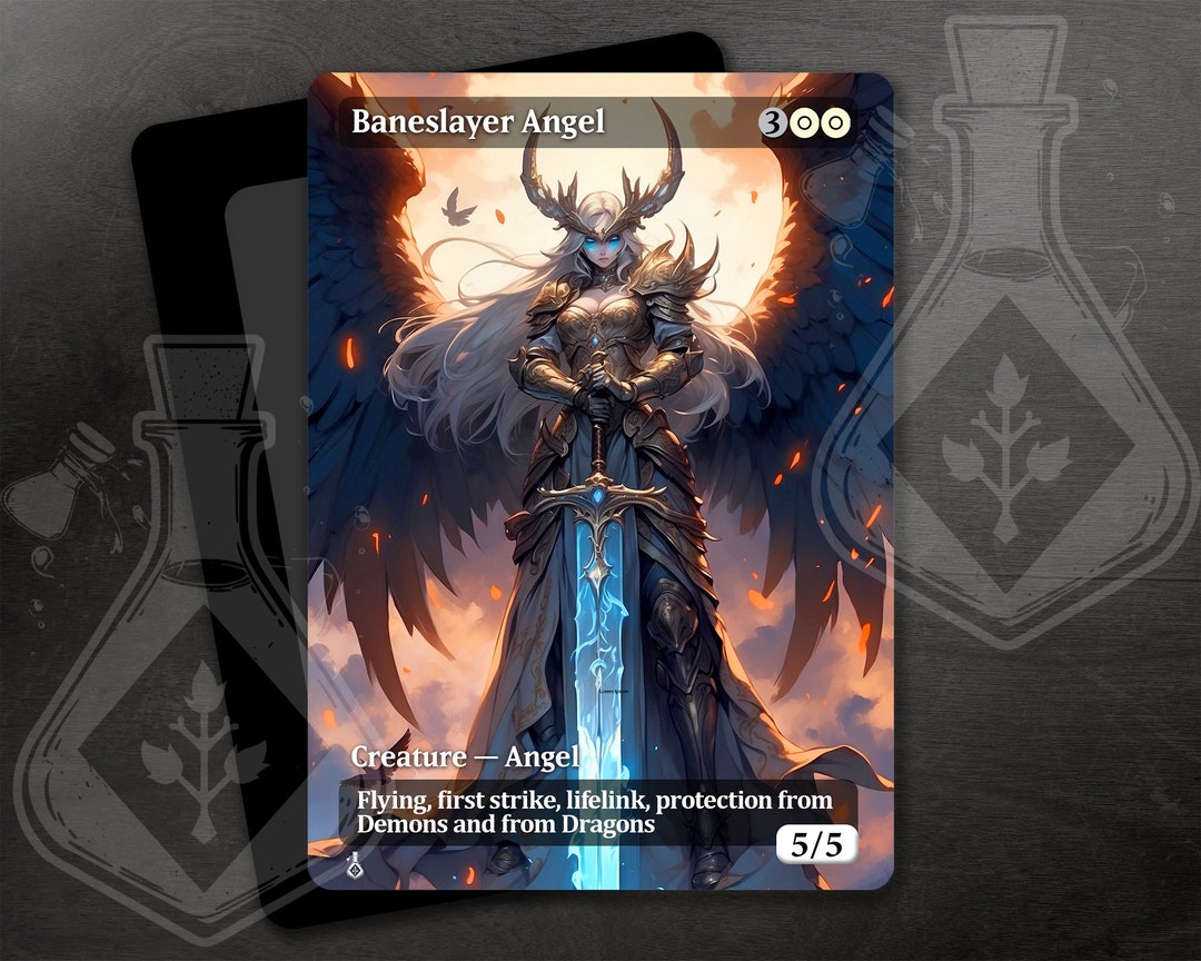 Baneslayer Angel Gorgeous Alternate Full Custom Art Ethereal Warrior ...