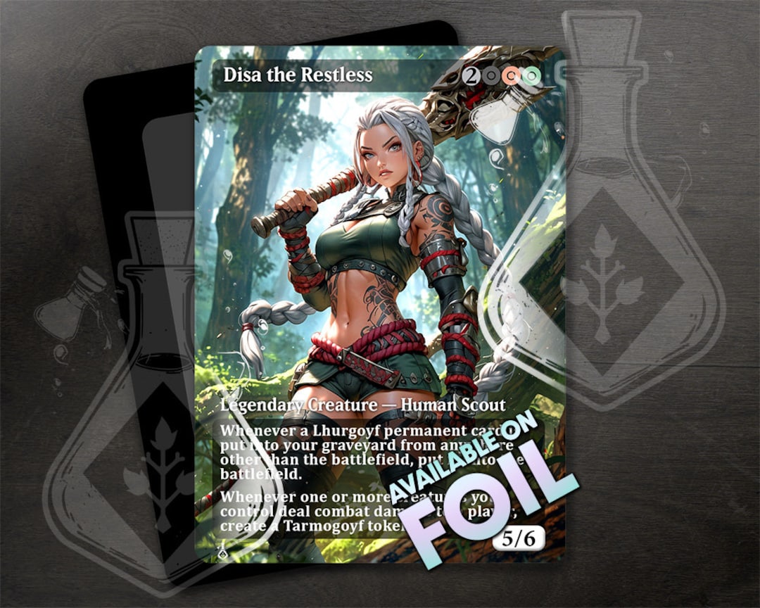 Disa the Restless - Amazing Alternate Full Custom Art - Graceful Scout ...