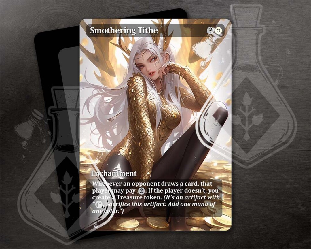 Smothering Tithe - Gorgeous Alternate Full Custom Art - Golden - Etsy