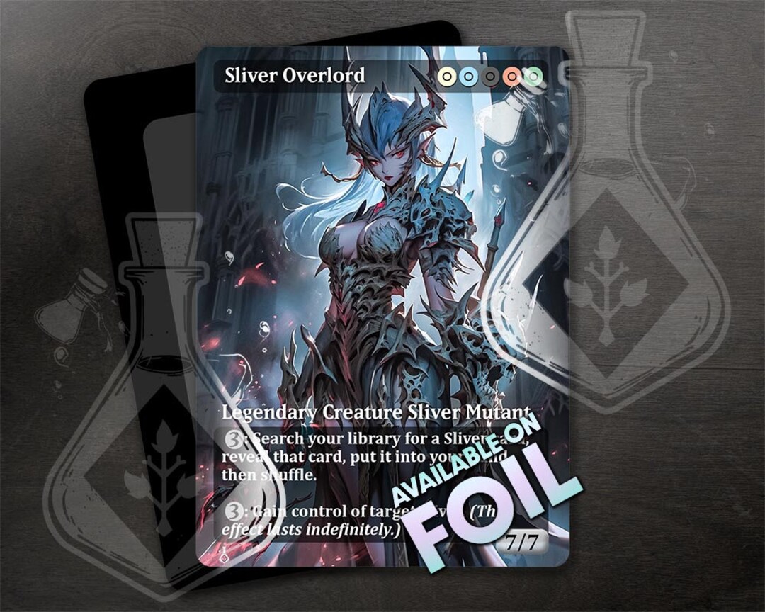 Sliver Overlord - Gorgeous Alternate Full Custom Art - Waifu in Spiked ...