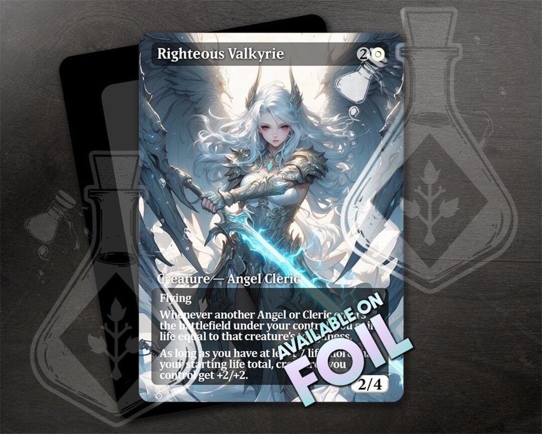 Righteous Valkyrie - Gorgeous Alternate Full Custom Art - Heavenly ...