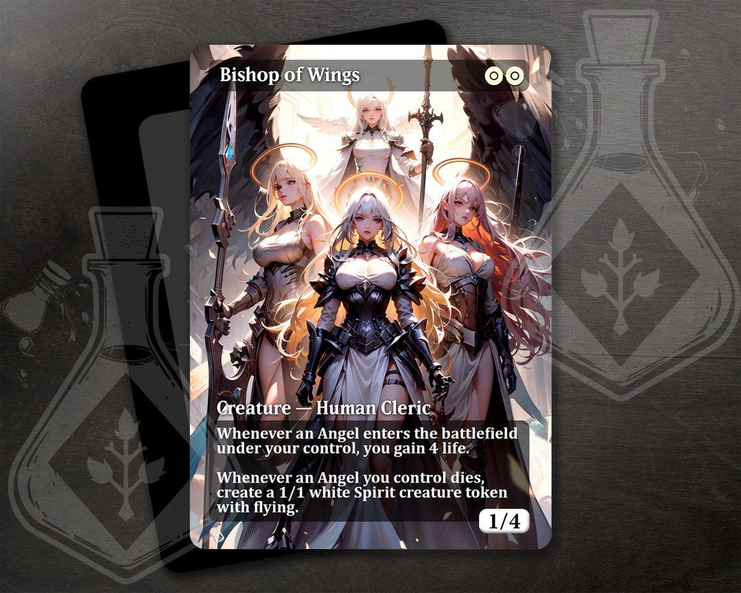 Bishop of Wings Gorgeous Alternate Full Custom Art Celestial Warriors ...