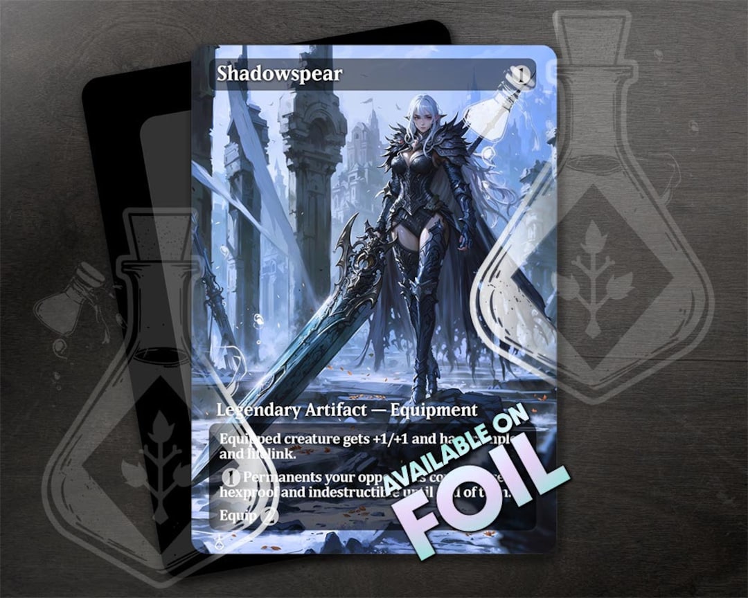Shadowspear - Gorgeous Alternate Full Custom Art - Twilight's Spear: Gorgeous Knight Defends ...