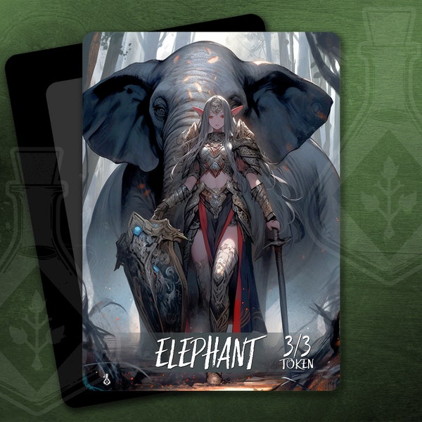 Elephant Token - Etsy