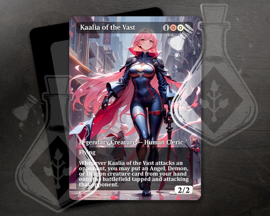 Kaalia of the Vast - Amazing Alternate Full Custom Art - Gorgeous Waifu ...