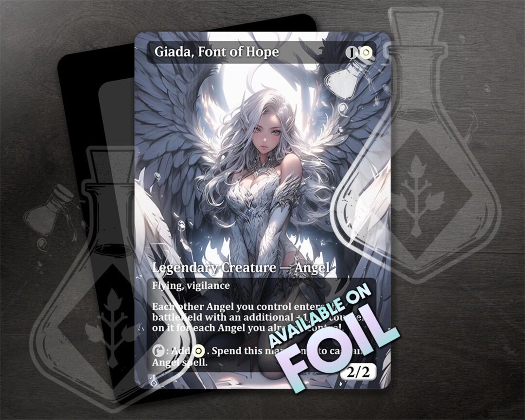 Giada, Font of Hope - Amazing Alternate Full Custom Art - Gorgeus White ...