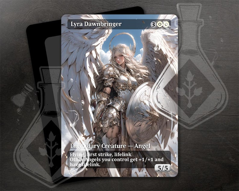 Lyra Dawnbringer - Amazing Alternate Full Custom Art - Gorgeous Angel ...