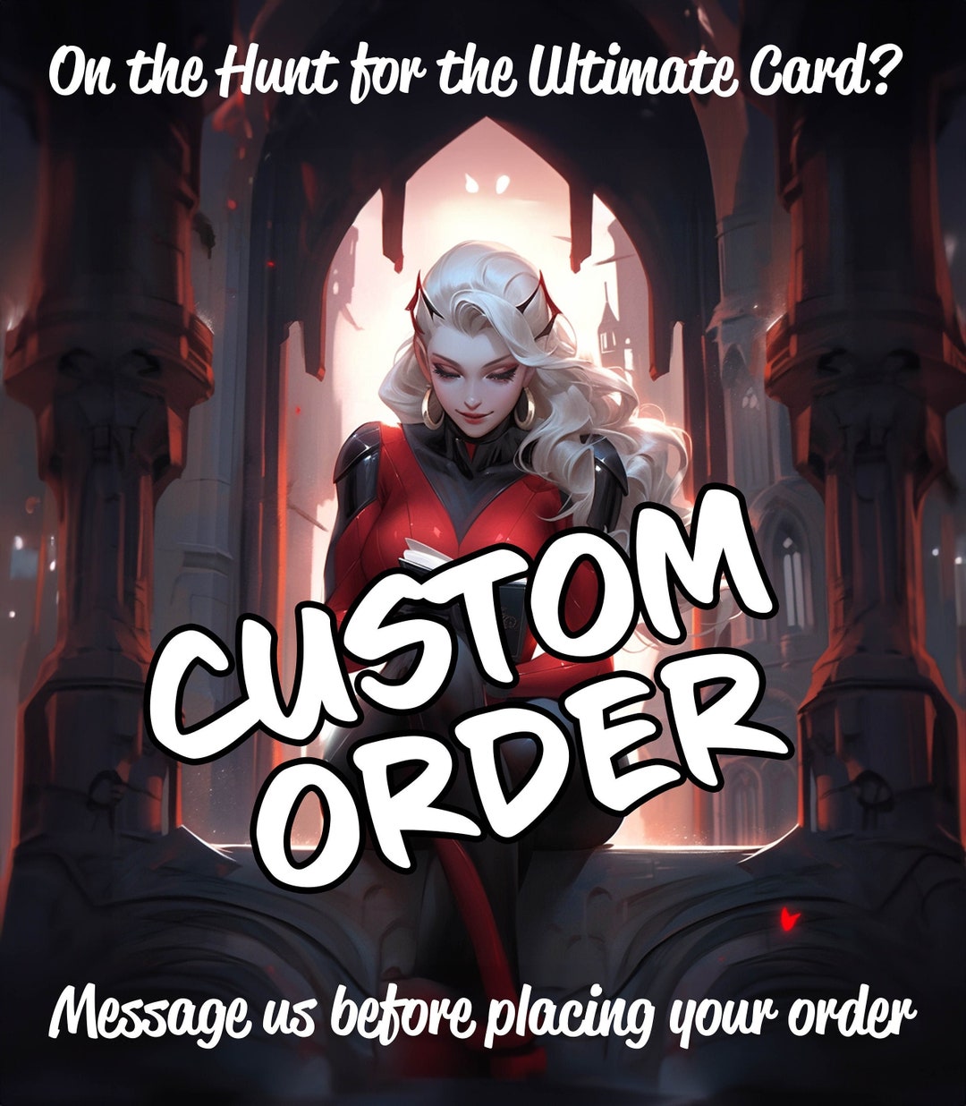 CUSTOM ORDER Create a Custom Card/token for Your EDH Deck or More - Etsy