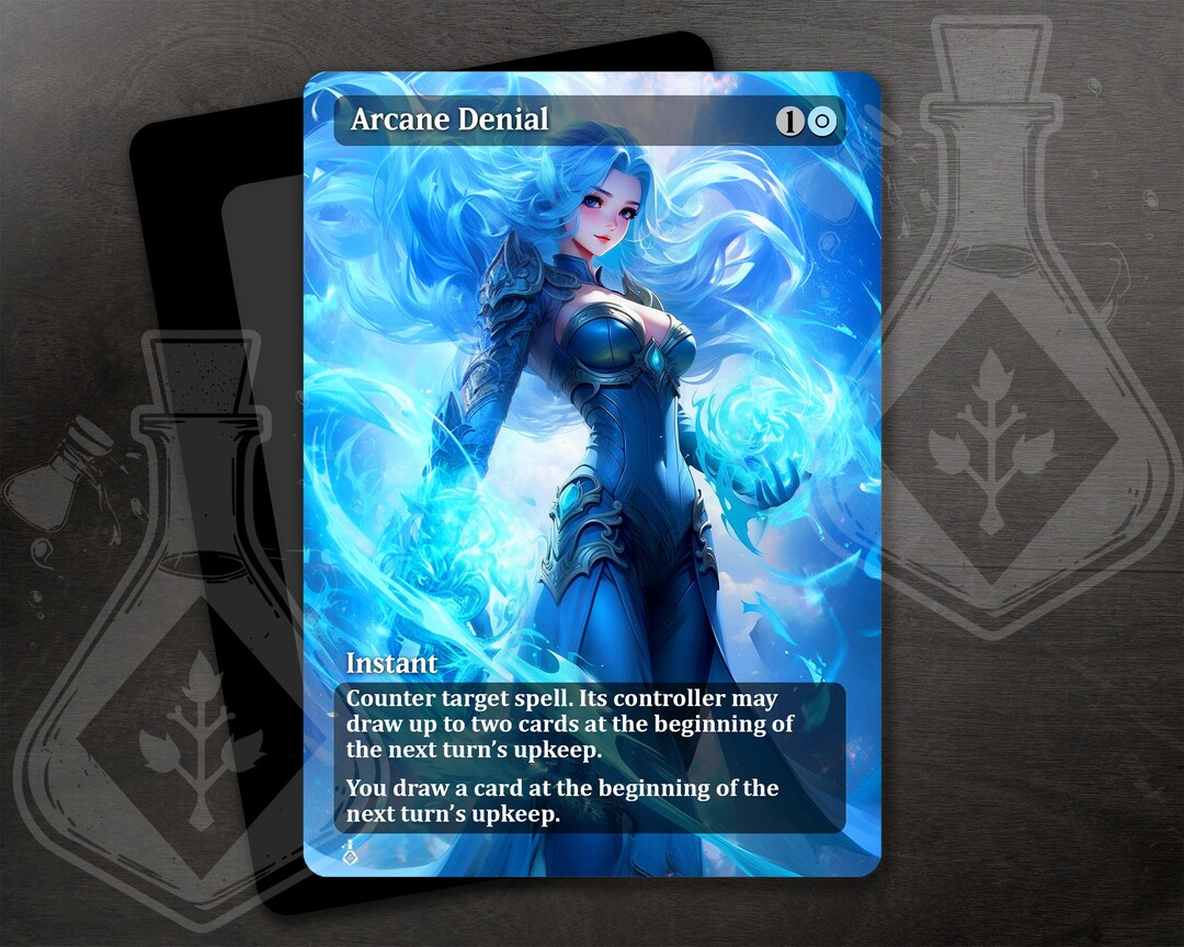 Arcane Denial Gorgeous Alternate Full Custom Art Sapphire Charmer ...