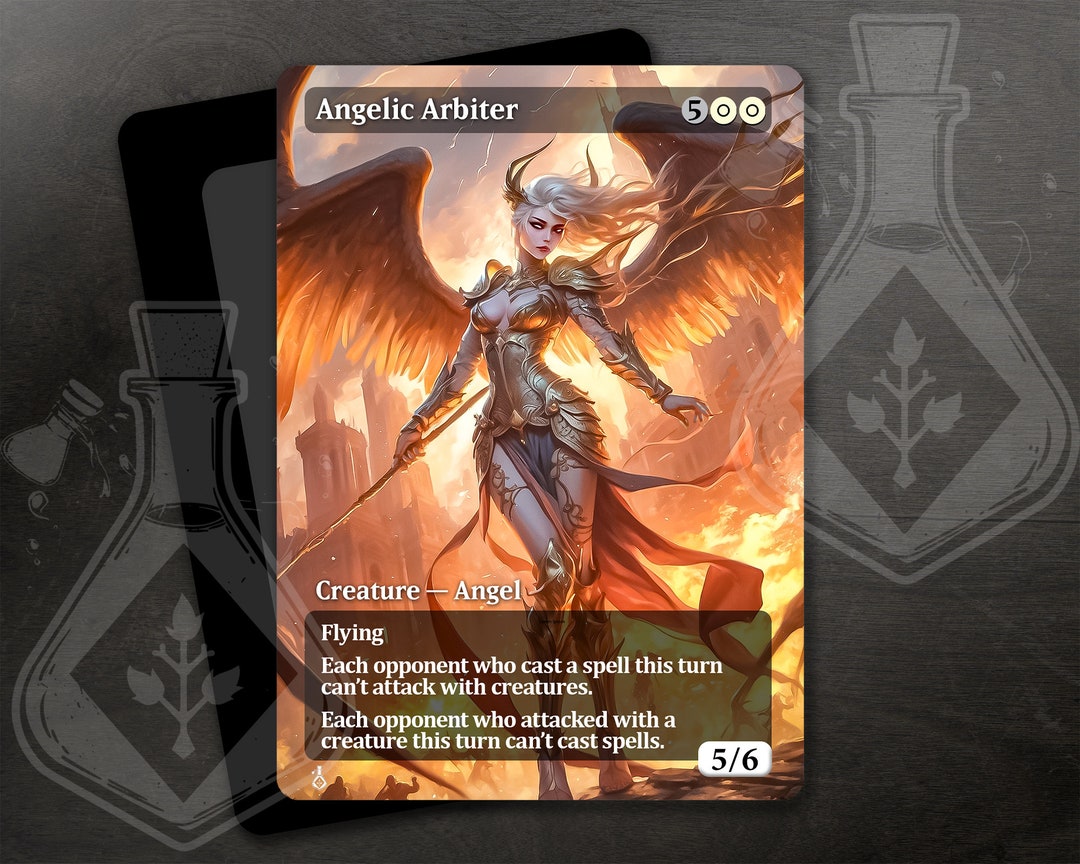 Angelic Arbiter - Gorgeous Alternate Full Custom Art - Angelic Emissary ...