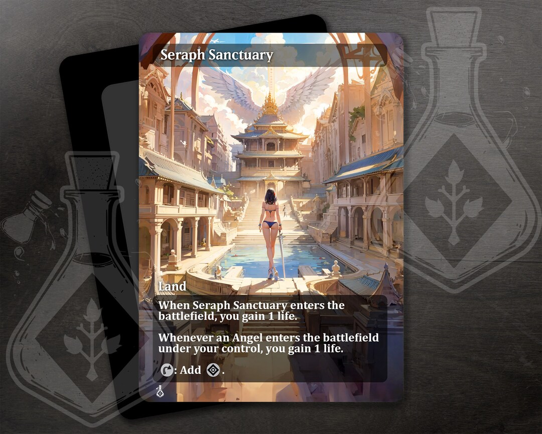 Seraph Sanctuary Amazing Alternate Full Custom Art - Etsy