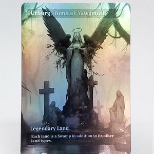 Urborg, Tomb of Yawgmoth - Gorgeous Alternate Full Custom Art - Swamp ...
