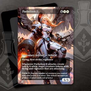 Parhelion II Amazing Alternate Full Custom Art Waifu Anime Orange and ...