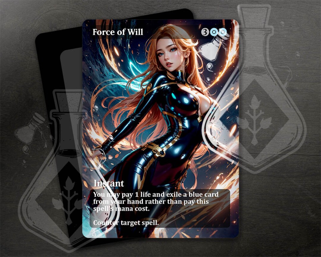 Force of Will Gorgeous Alternate Full Custom Art Enchanting Elegance ...
