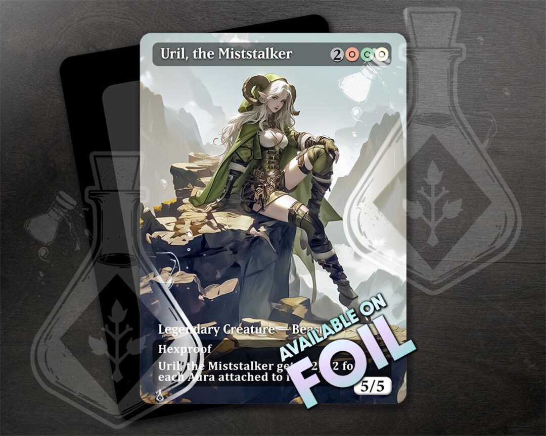 Uril, the Miststalker - Amazing Alternate Full Custom Art - Majestic ...