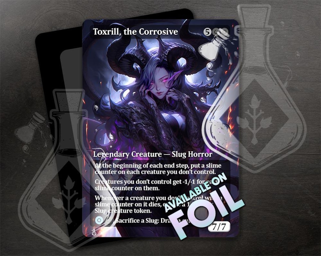 Toxrill, the Corrosive - Gorgeous Alternate Full Custom Art - Exquisite ...