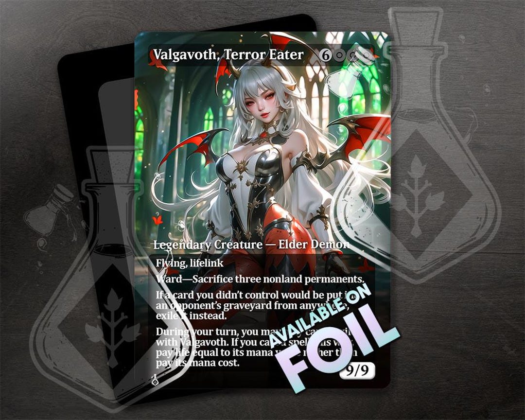 Valgavoth, Terror Eater - Gorgeous Alternate Full Custom Art - Stunning ...